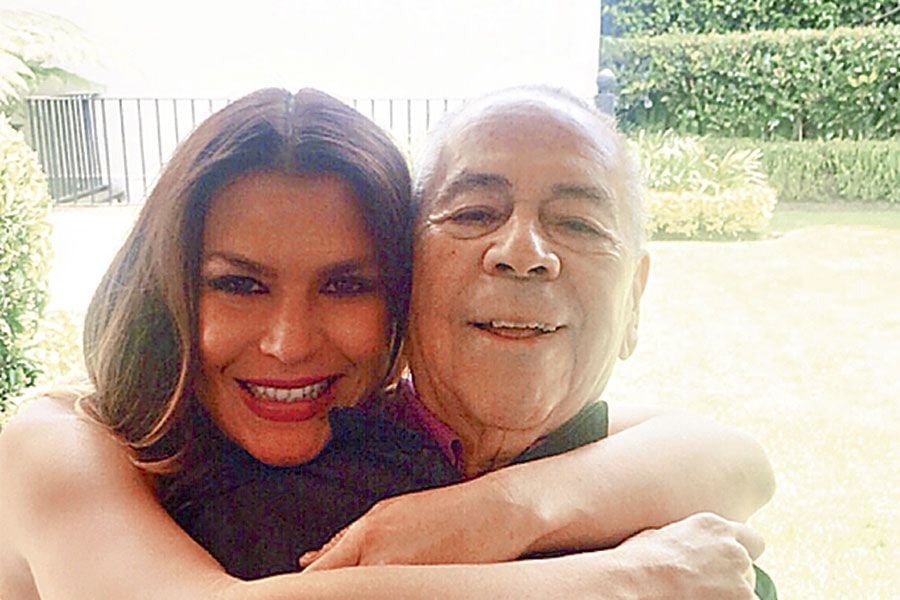 La desconocida hija comediante de Lucho Gatica - La Tercera