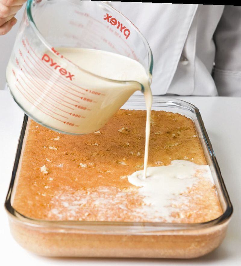 Postre de tres leches - La Tercera