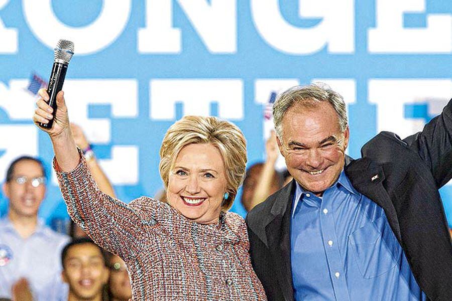 Clinton anuncia a senador Tim Kaine como candidato a vicepresidente ...