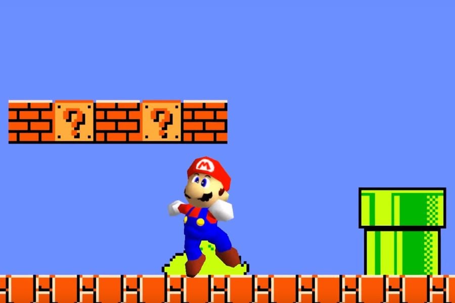 Hacker recrea el Super Mario Bros original en Super Mario 64 - La Tercera