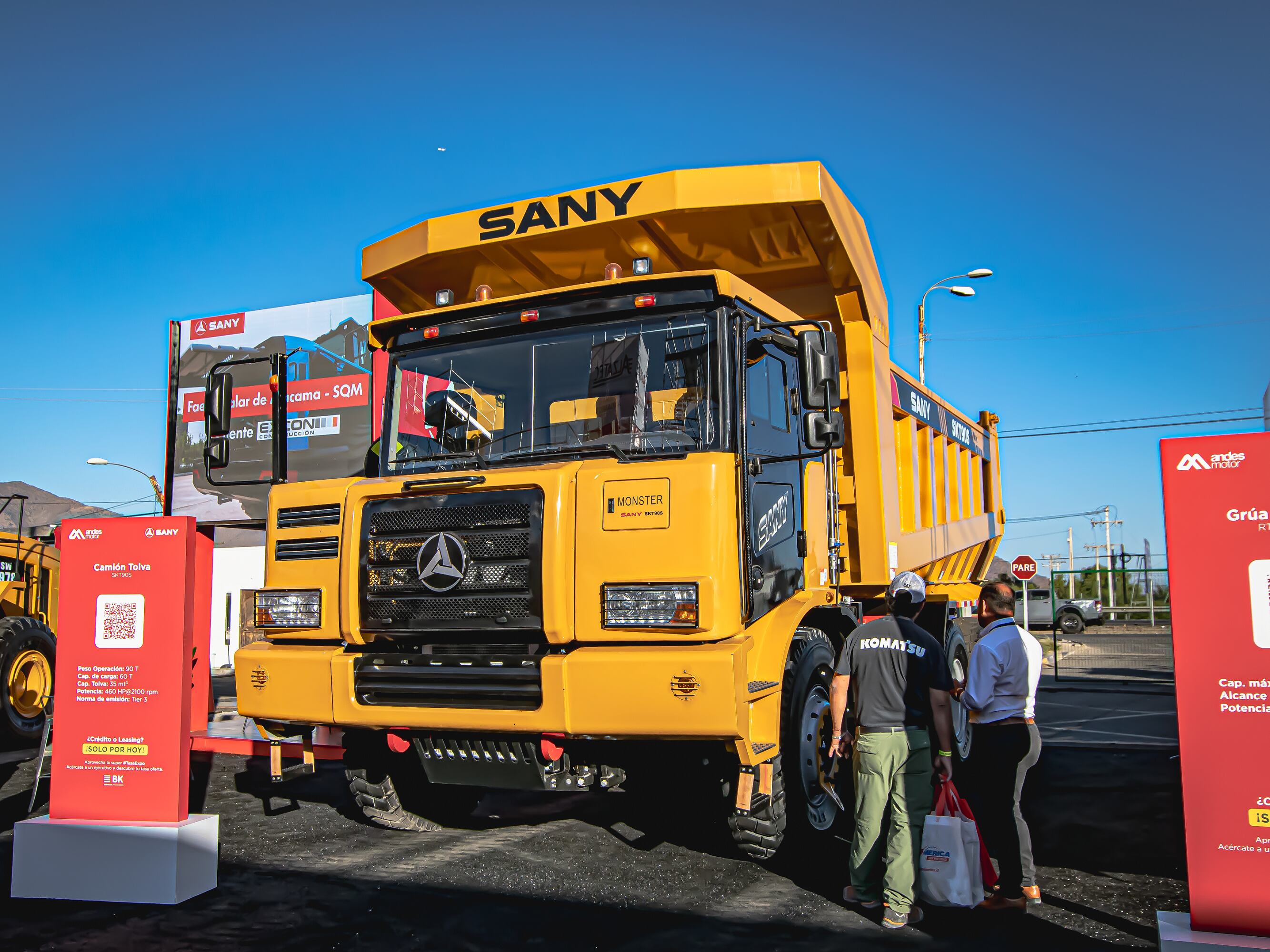SANY estrena el primer camión mixer 100% eléctrico en el país - La Tercera