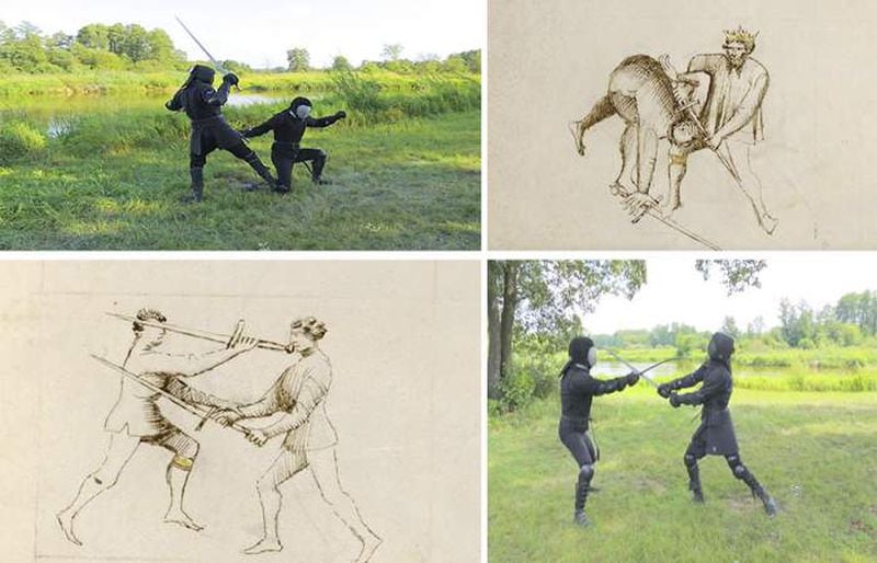 Maestros recrean los letales movimientos registrados en manuales de ...