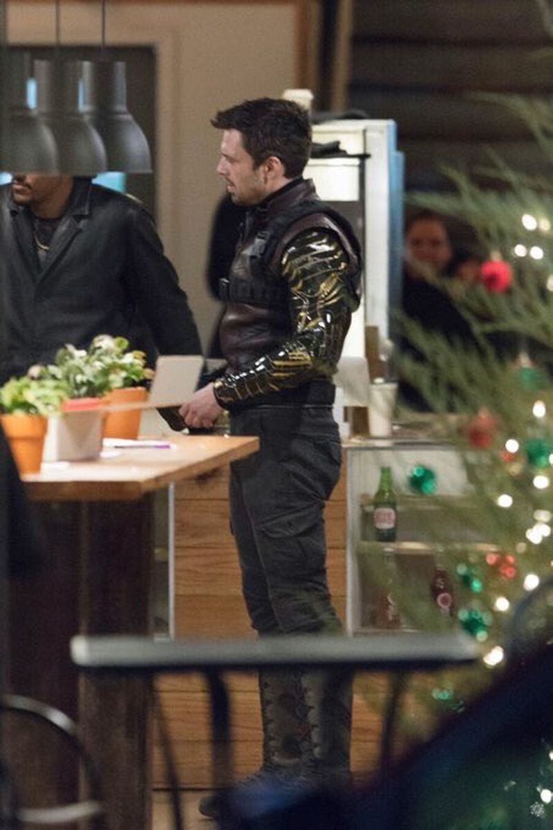 Zemo, Bucky y Sam están en estas fotos de The Falcon and The Winter ...