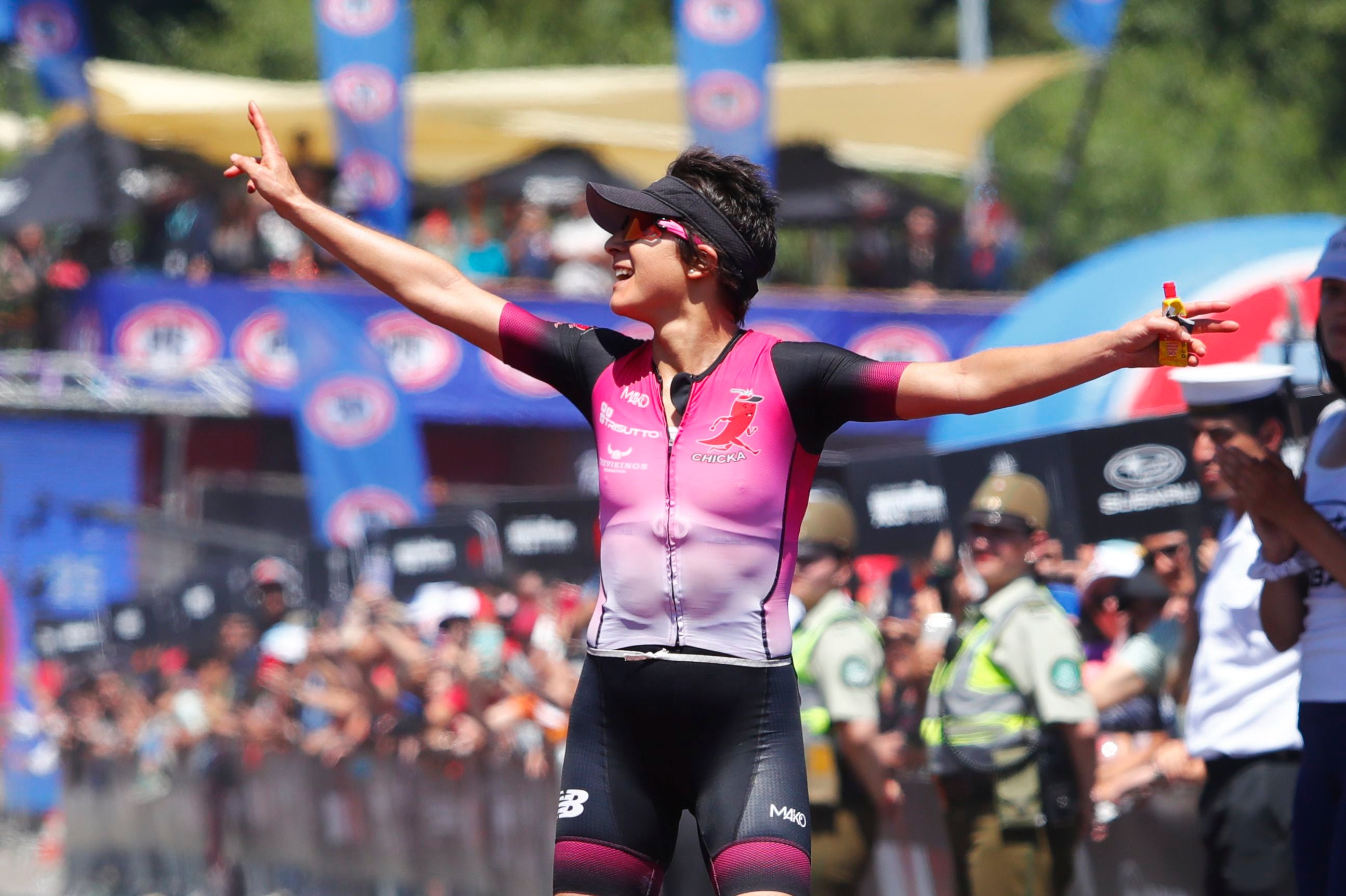 Bárbara Riveros hace historia y gana su sexto Ironman 70.3 de Pucón ...