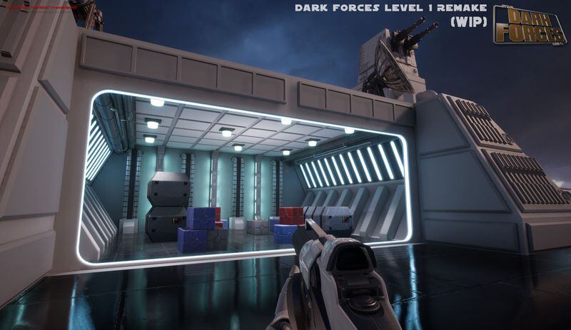 Las increíbles imágenes del remake de Star Wars: Dark Forces hecho por ...
